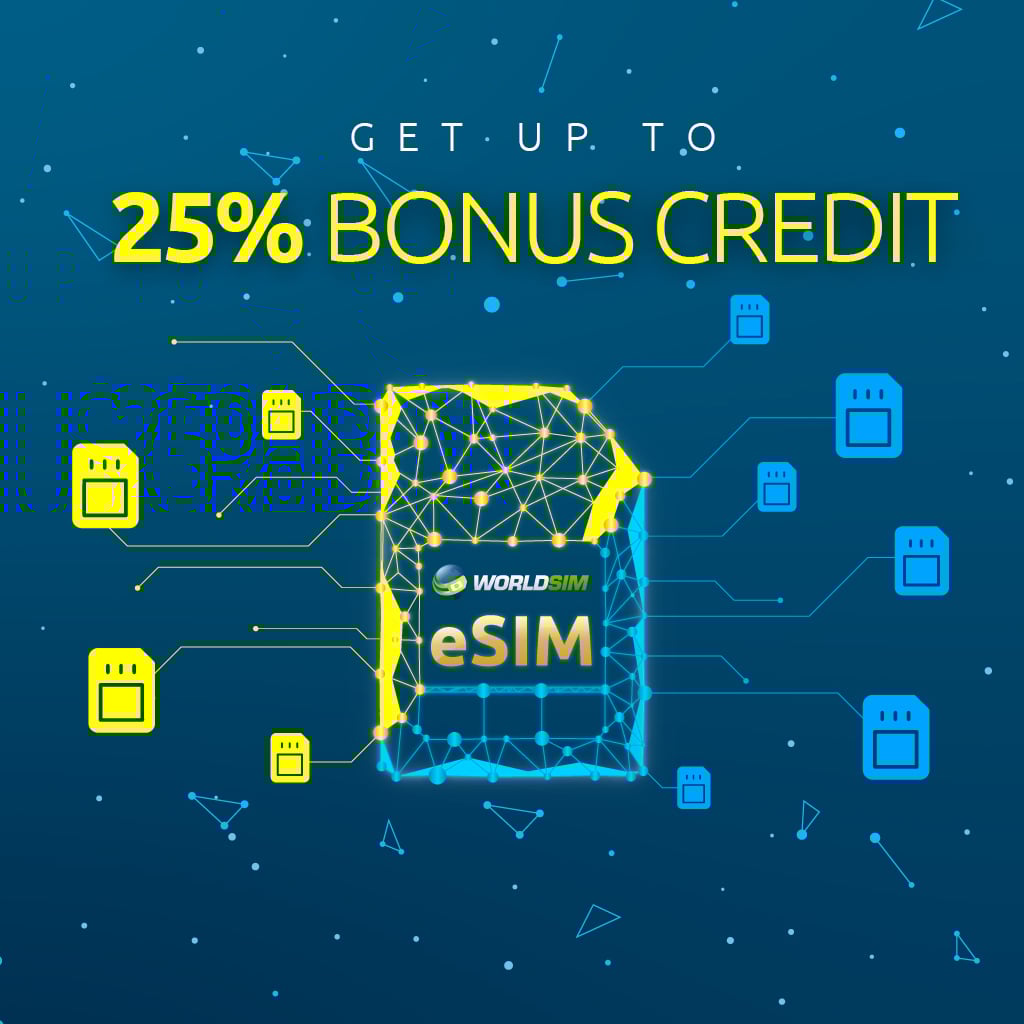 Buy International eSIM Pro for Global Travel | WorldSIM